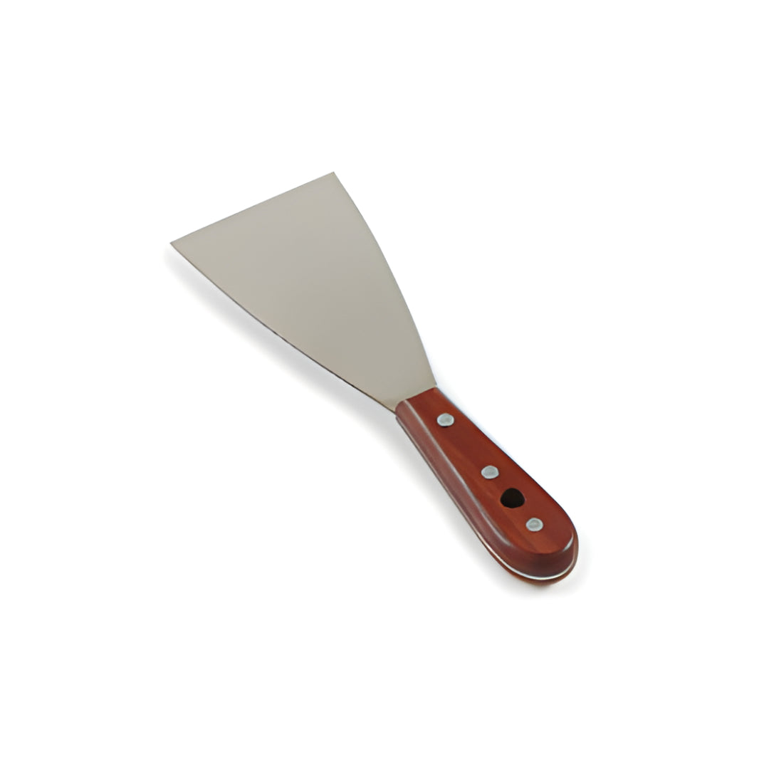 Espátula triangular con mango de madera – KITCHEN SOLUTIONS MEXICO
